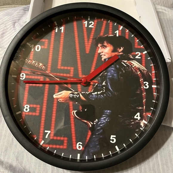 Wall Decor | Elvis Clock | Poshmark